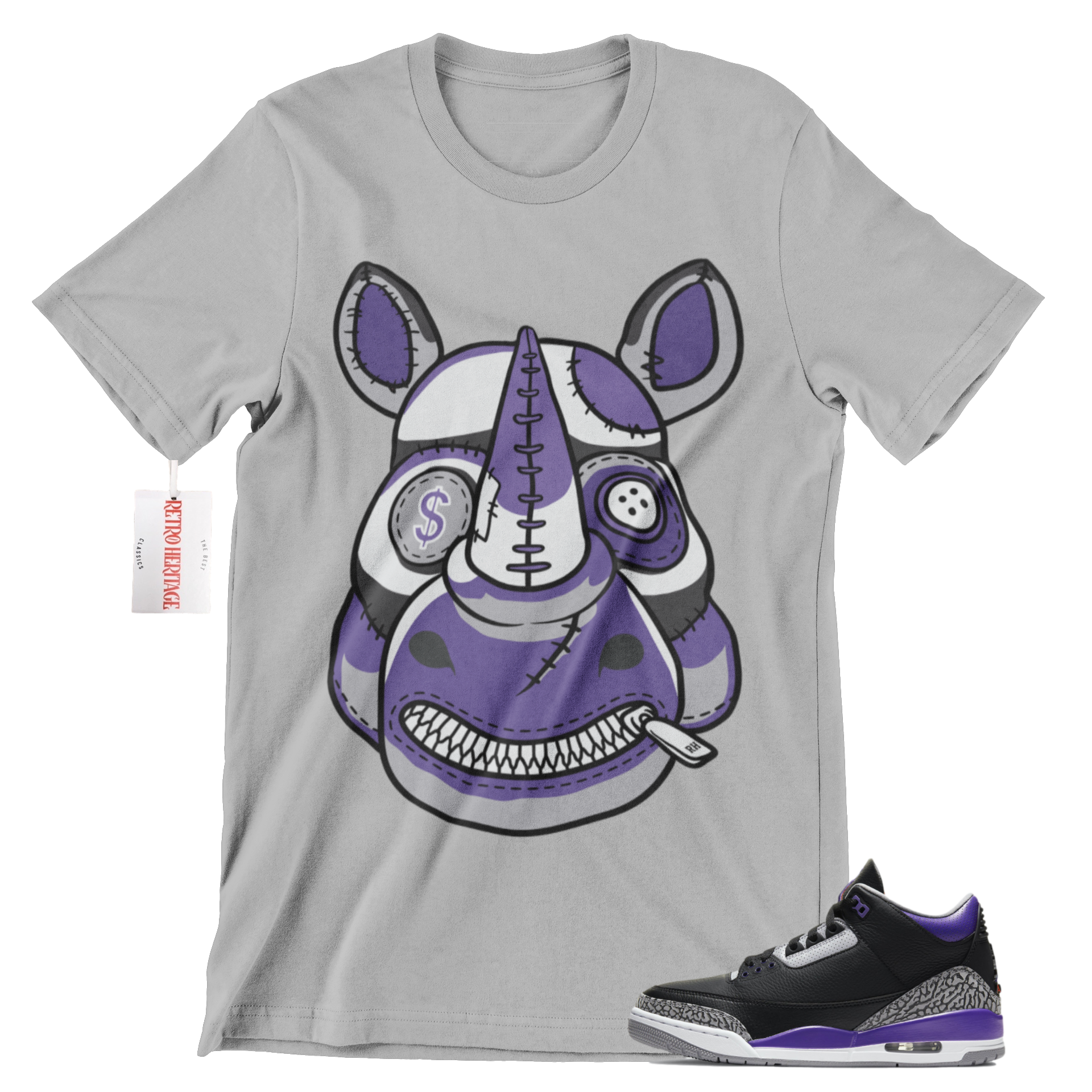 jordan 3 purple metallic